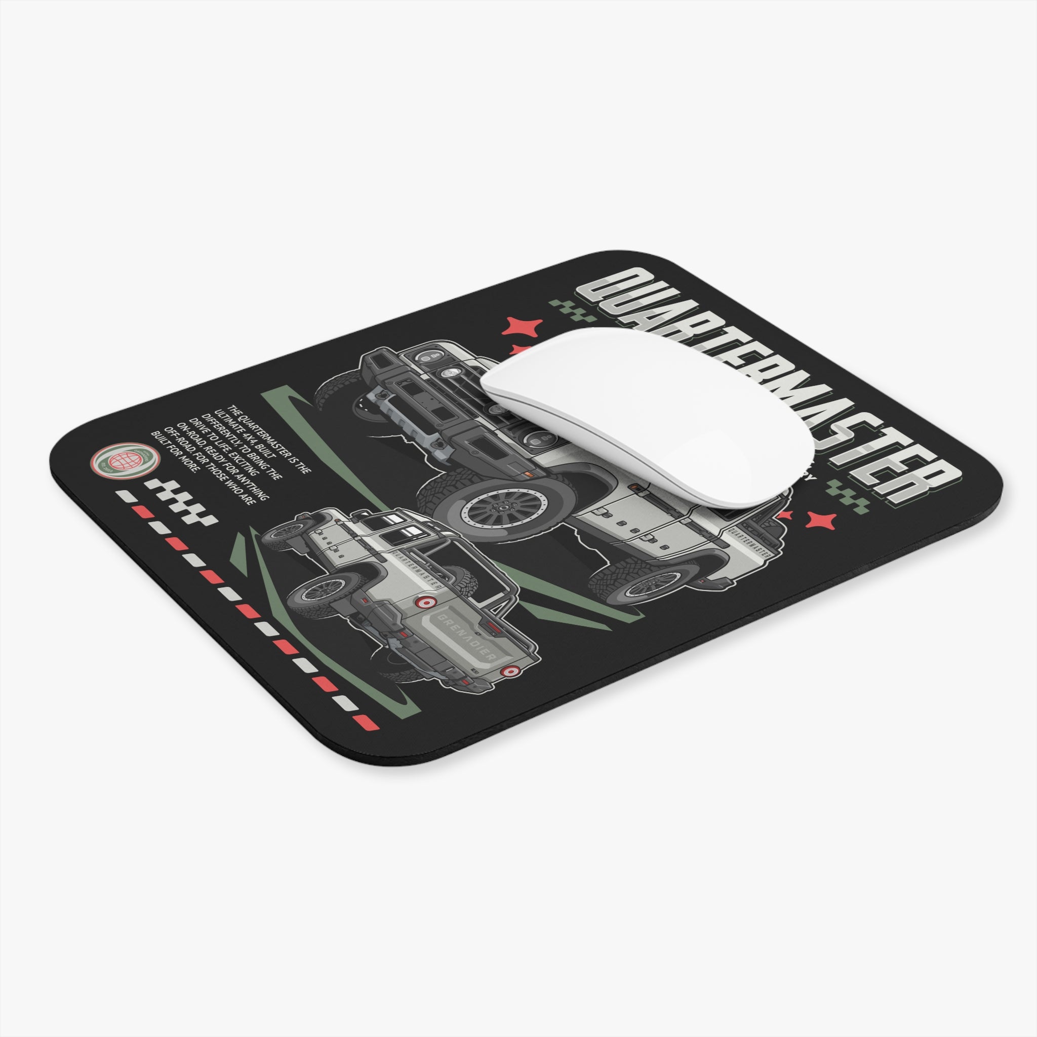 Mouse Pad Quartermaster – Grenadier Works "theINEOSforum store"