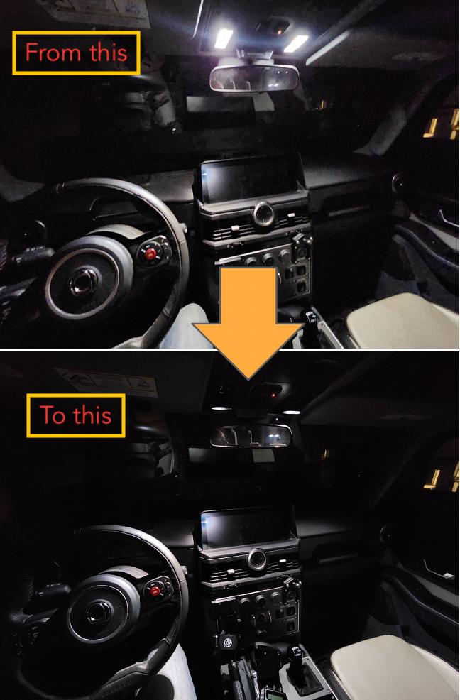 Map Light Glare Shields – Grenadier Works "theINEOSforum store"